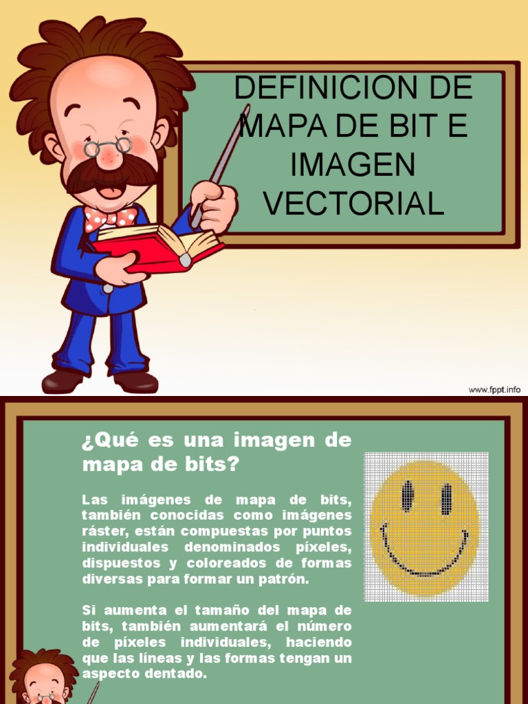 Definicion Mapa de Bit e Imagen Vectorial | PDF | Píxel | Imagen
