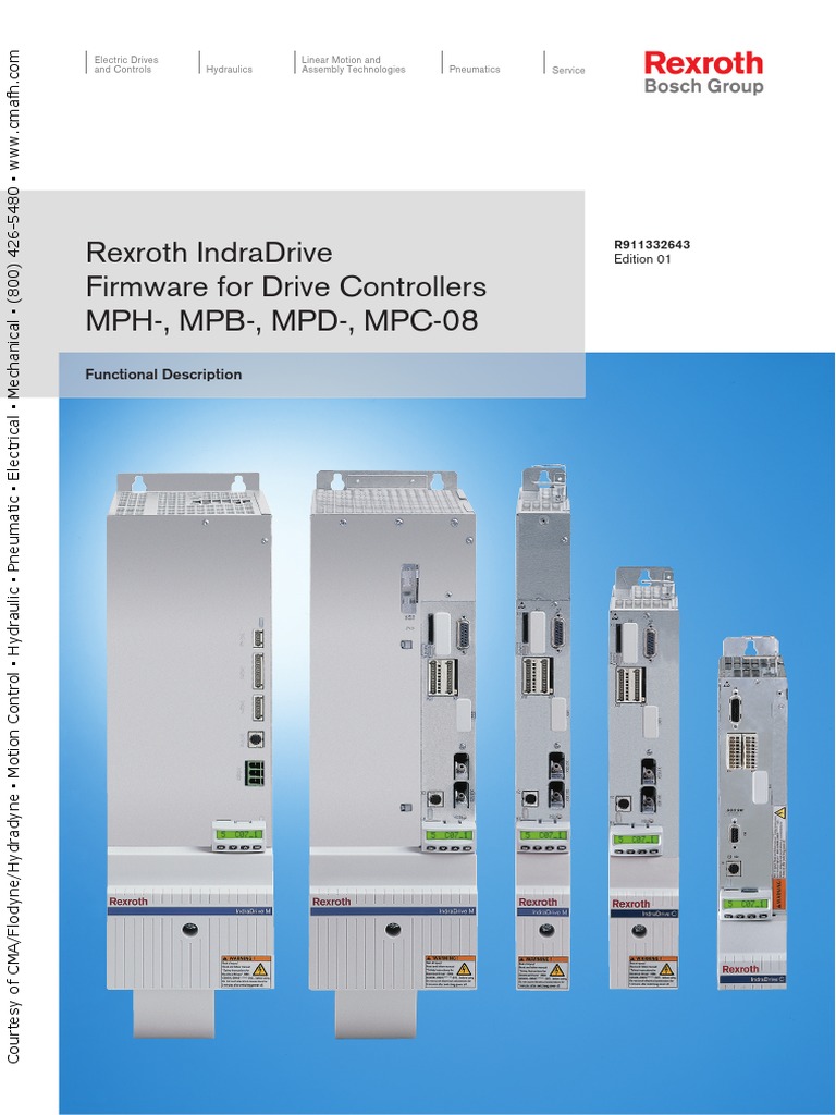 Firmware Functional Description MPH-, MPB-, MPD-, MPC-08 R911332643_01 ...