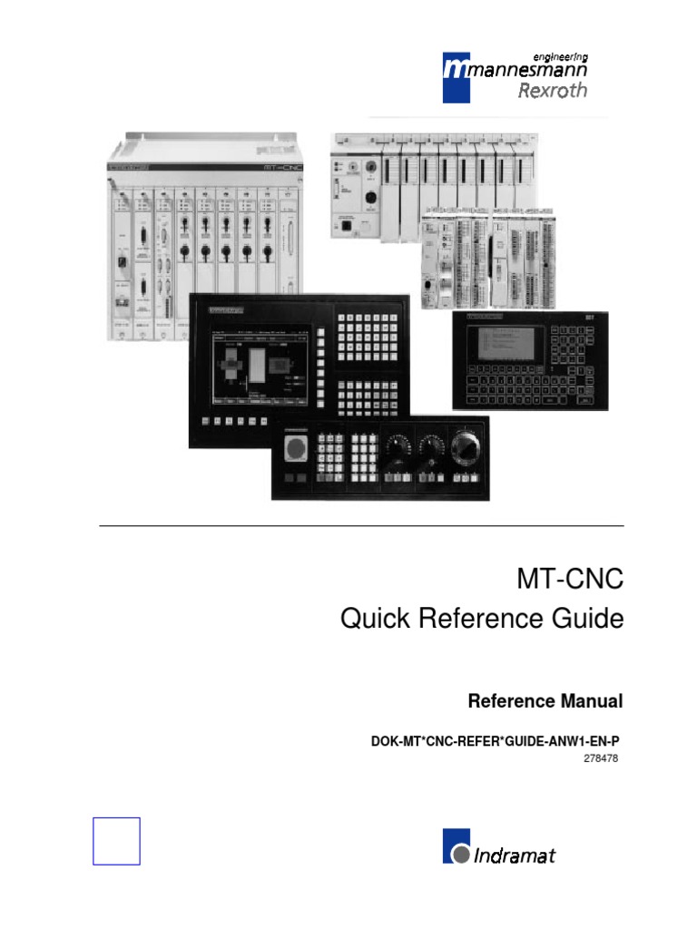 Indramat MT - CNC - Ref - Rev - 10 - 97 PDF | PDF | Graphical User Interfaces | Subroutine