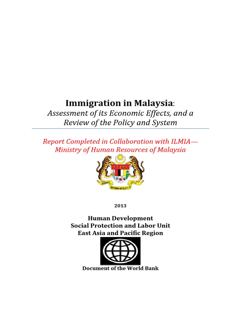 Immigration in Malaysia | Immigration | Labour Economics