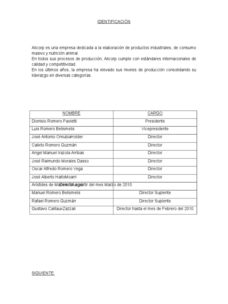 Ali Corp | PDF | Calidad (comercial) | Economias