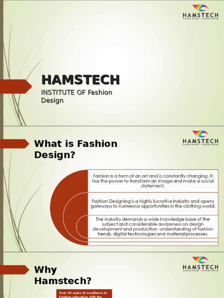 Fashion and You - Hamstech | PDF | Fashion | Interior Design