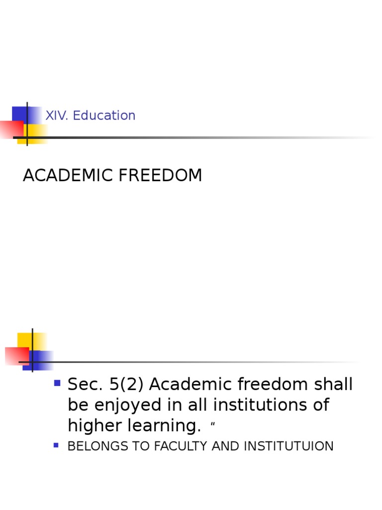 Academic Freedom.ppt | Academic Freedom | Lawyer