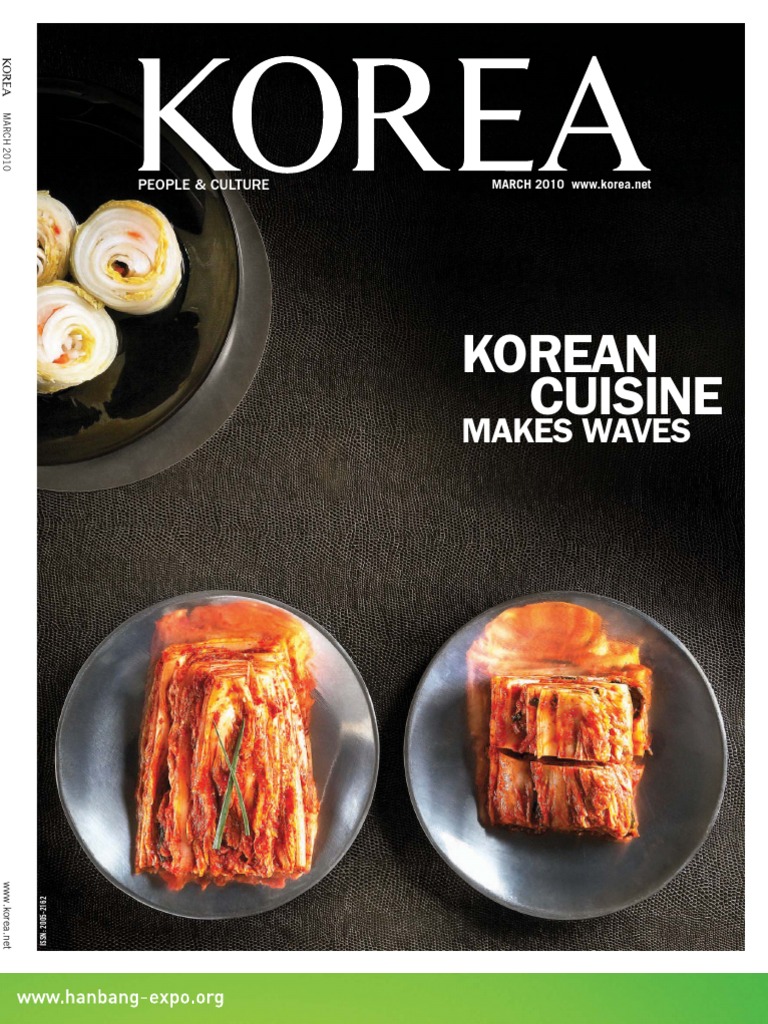 KOREA Magazine (March 2010 VOL. 6 NO. 3) | PDF | Korean Cuisine | Tofu