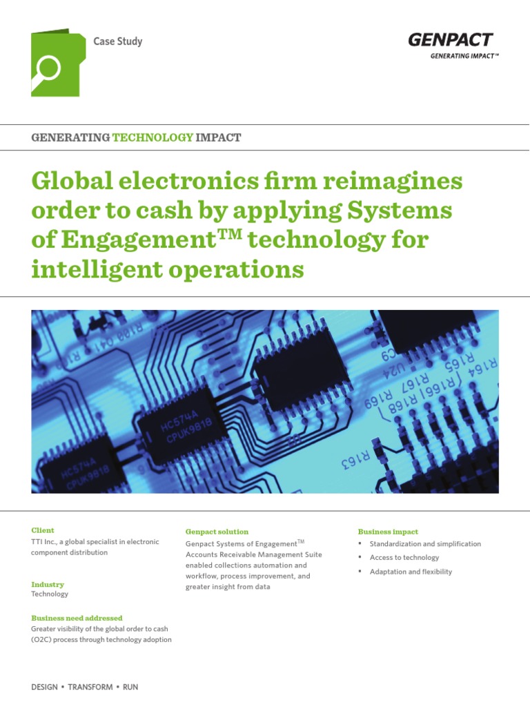 Genpact Systems of Engagement Technology For Intelligent Operations ...
