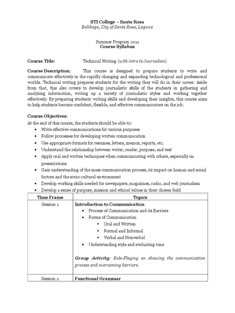 Journalism Syllabus | PDF | Journalism | News