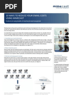 Mime Cast Guide | PDF | Password | Active Directory