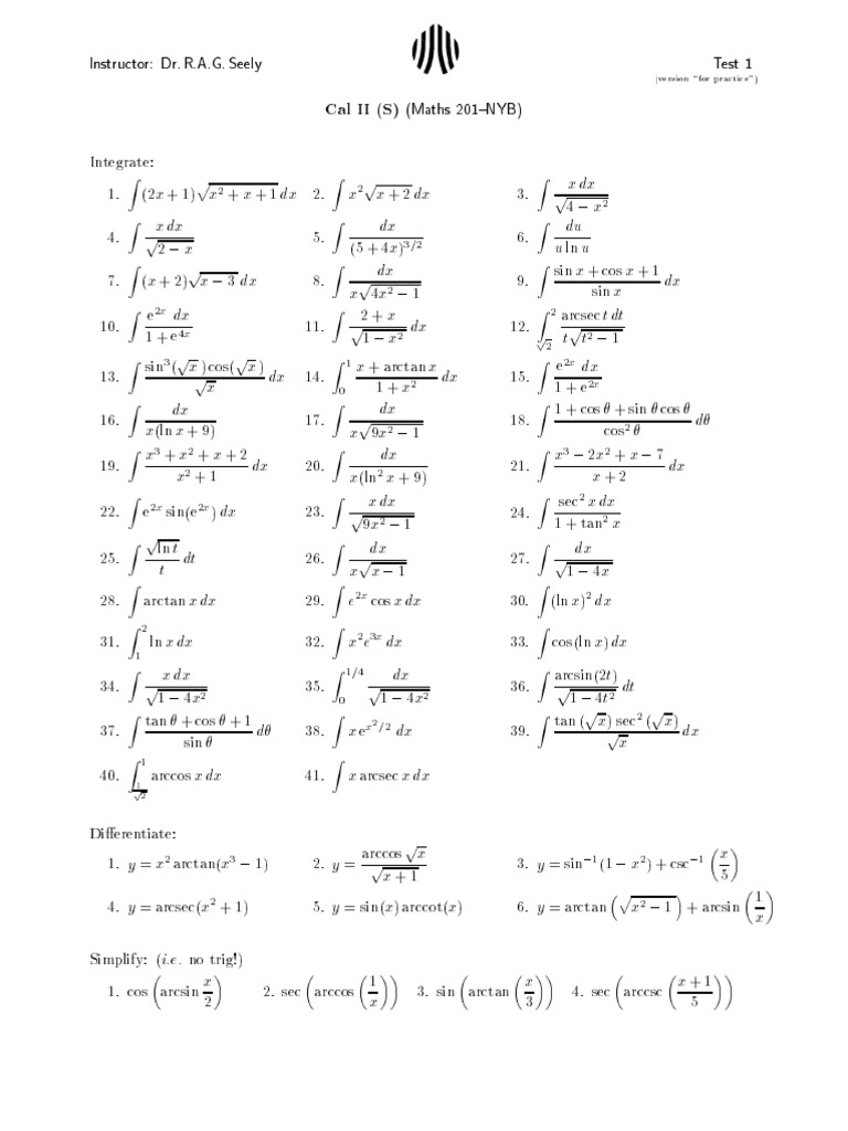 Integration-Problems-with-solution