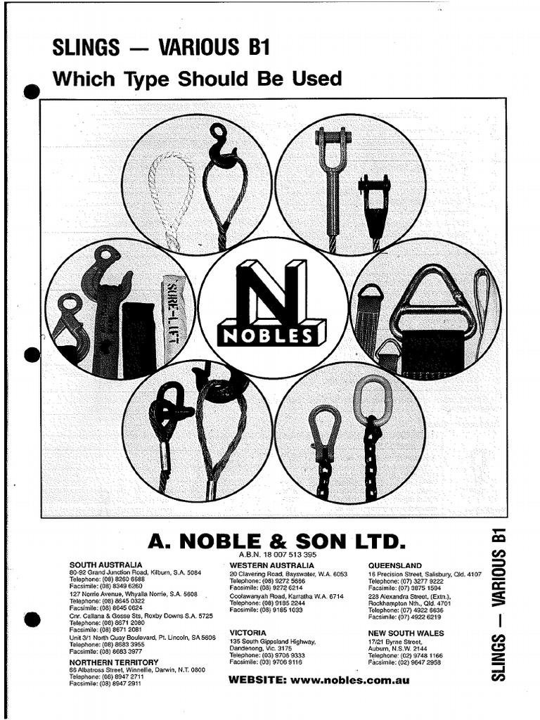Nobles - Slings | PDF