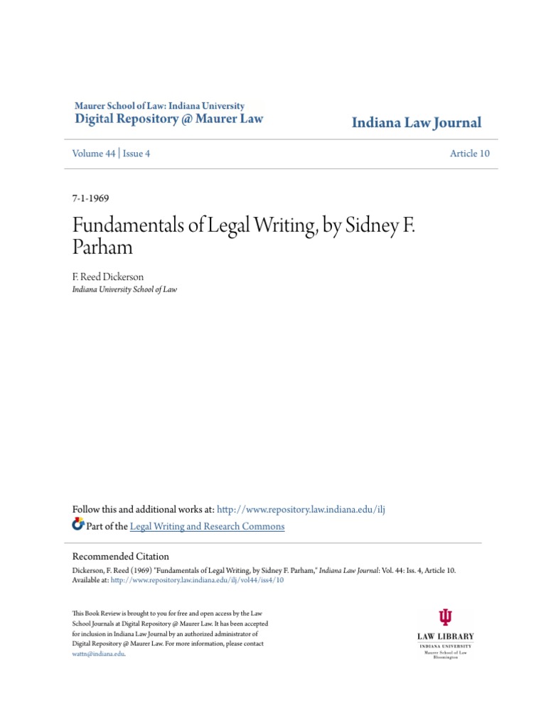 Legal Writing Critique | PDF | Science | Philosophical Science