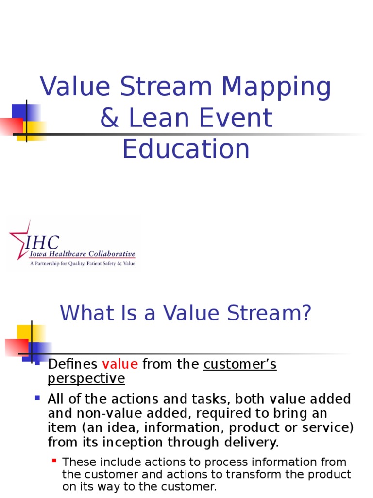 Value Stream Mapping Basics | PDF | Lean Manufacturing | Physician