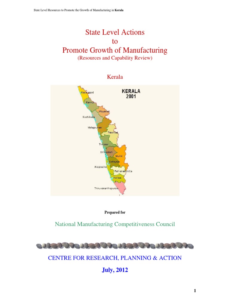 Kerala Report | Kerala | Economic Growth