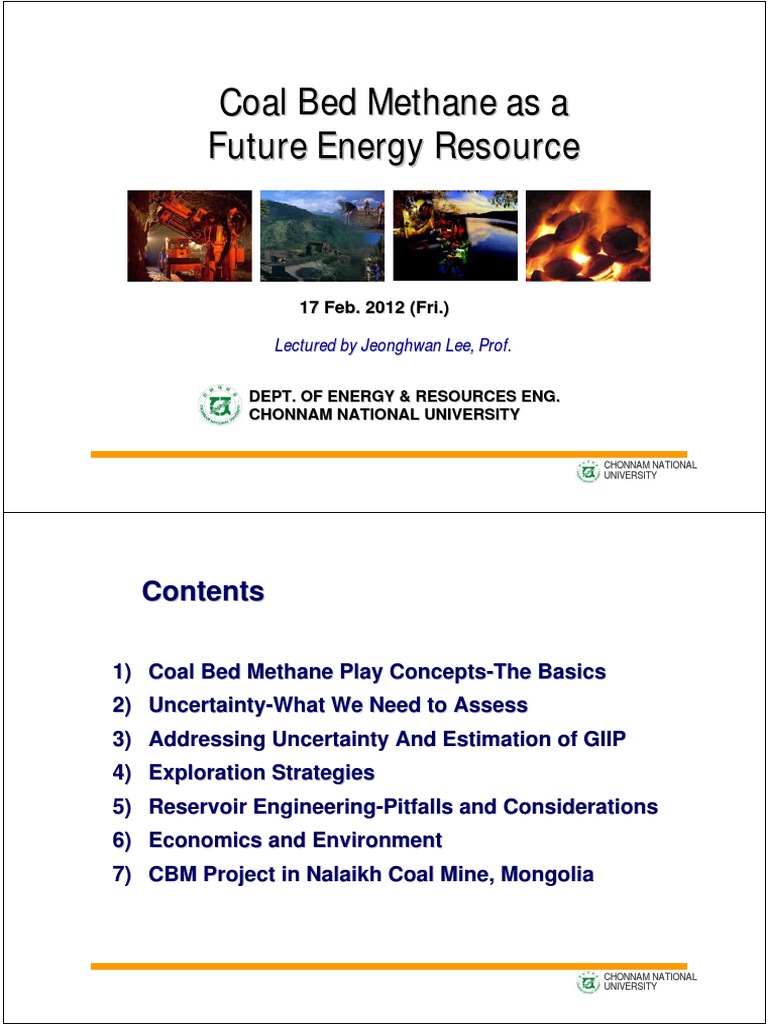Hcmut Training-2 CBM | PDF | Coalbed Methane | Natural Gas