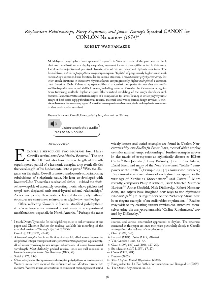 Multi-Layered Polyrhythms | PDF | Fraction (Mathematics) | Rhythm