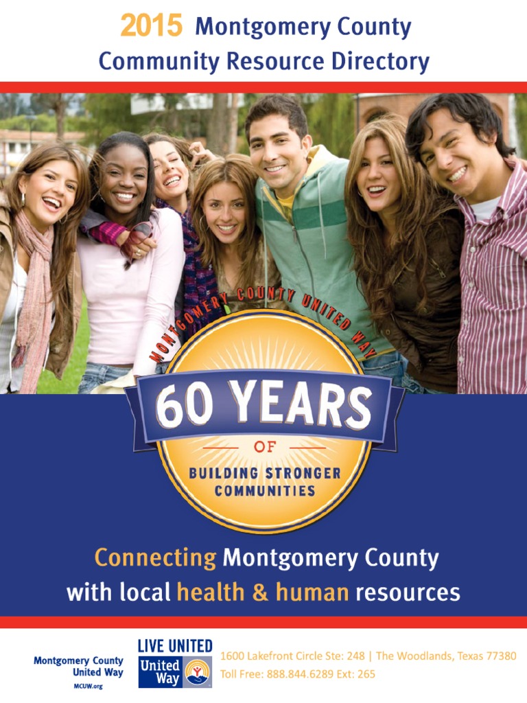 2015 Montgomery County Community Resource Directory | PDF | Government ...