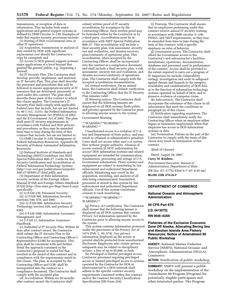 Rule: Fishery Conservation and Management: Alaska Fisheries of ...