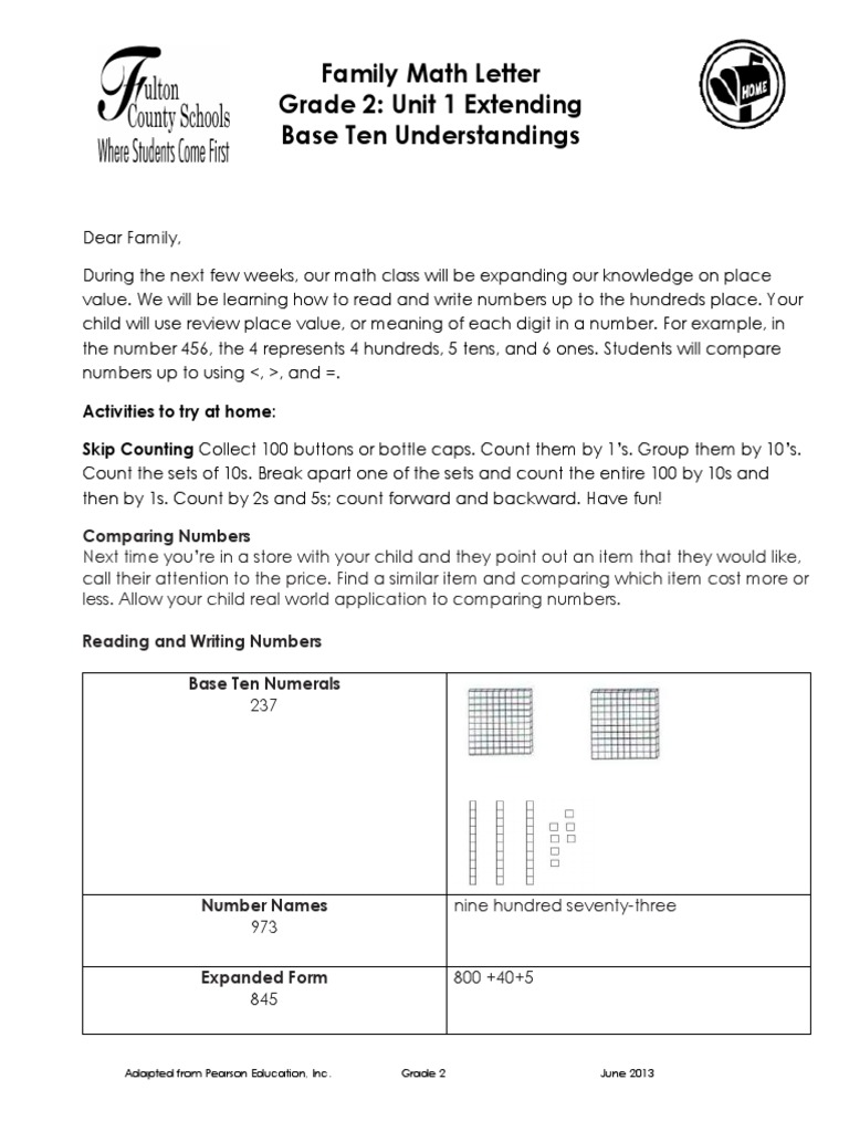 Understanding Place Value in Grade 2 | PDF | Wellness