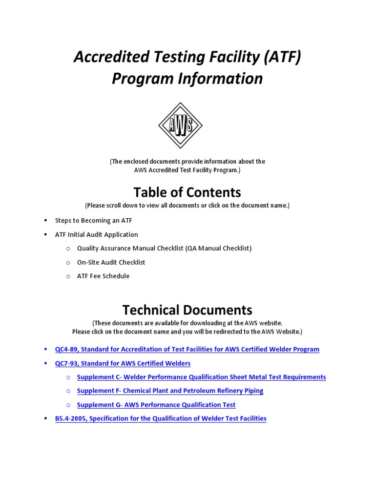 AWS Authorized Testing Facility Initial Audit App PKG v3 | PDF ...