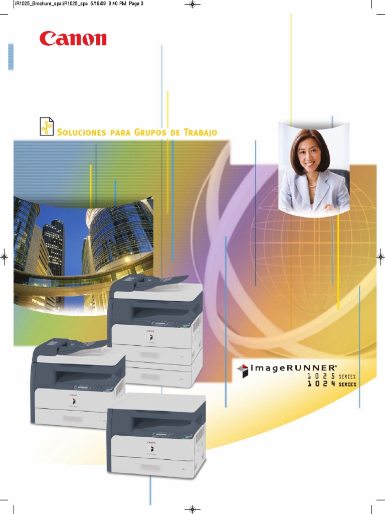 IR1025 Brochure Spa | PDF | Fax | Internet