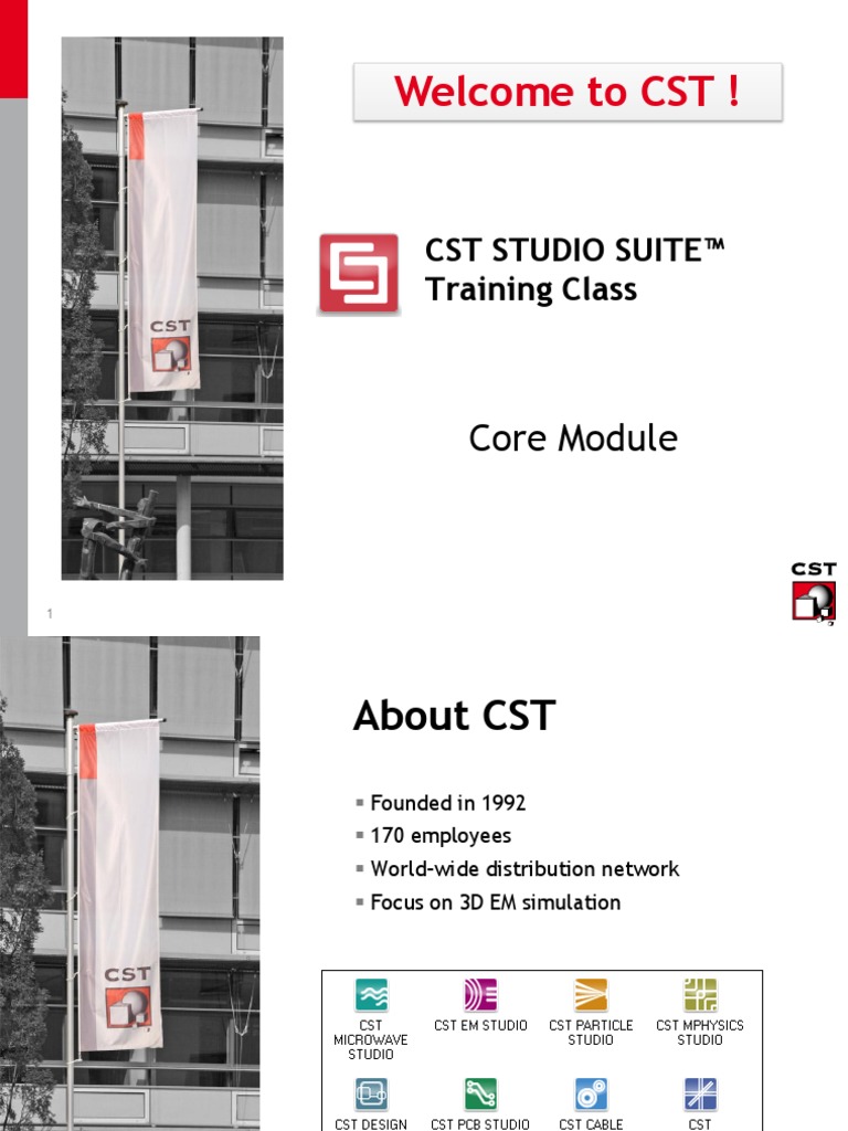 CST Training Core Module | PDF | Waveguide | Maxima And Minima