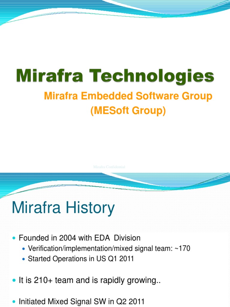 Mirafra SystemSoftwareOverview1 PDF | PDF | Embedded System ...
