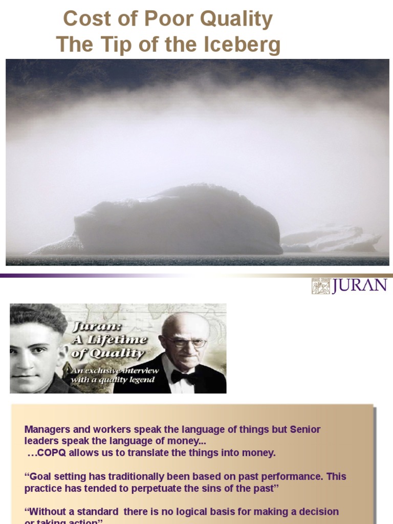 Cost of Poor Quality | PDF | Six Sigma | Quality (Business)