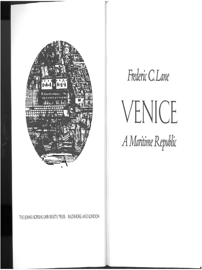 Frederic Chapin Lane, Venice: A Maritime Republic, 1973 by Johns ...