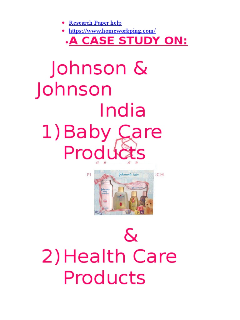 Johnson N Johnson Case Study | PDF | Public Relations | Johnson & Johnson