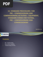 Plant Commissioning & Start Up Procedure | PDF | Heat Exchanger | Steam