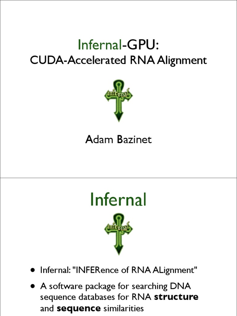 Accelerating RNA Alignment with GPU Computing: An Attempt to Parallelize the Infernal ...