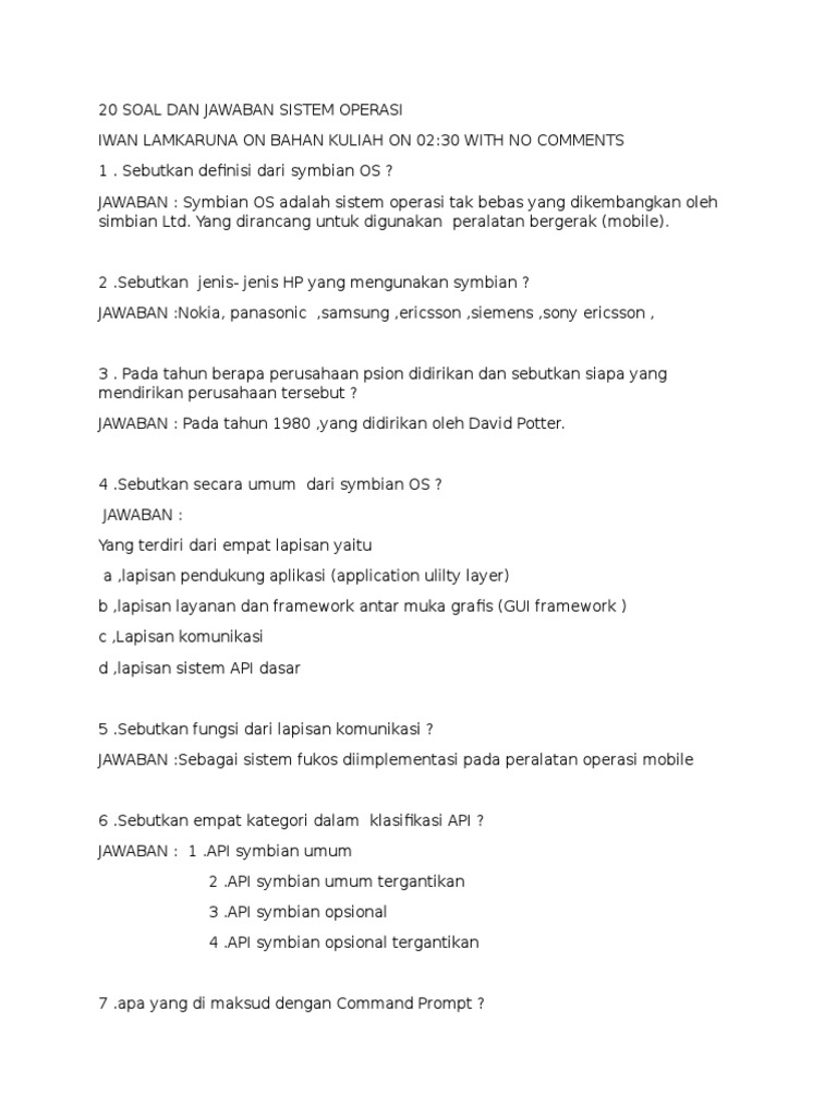 Mapel Sisop | PDF | Game & Aktivitas | Komputer