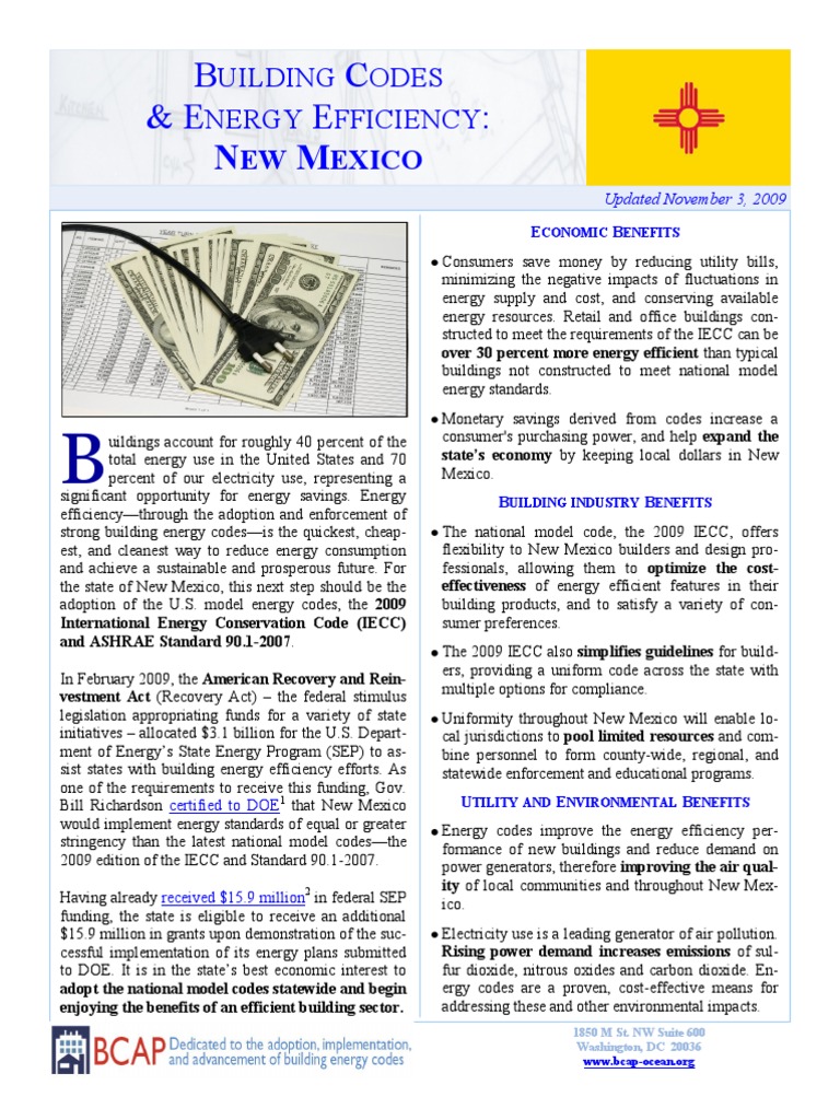 New Mexico Energy Efficiency Codes | PDF | Science & Mathematics ...
