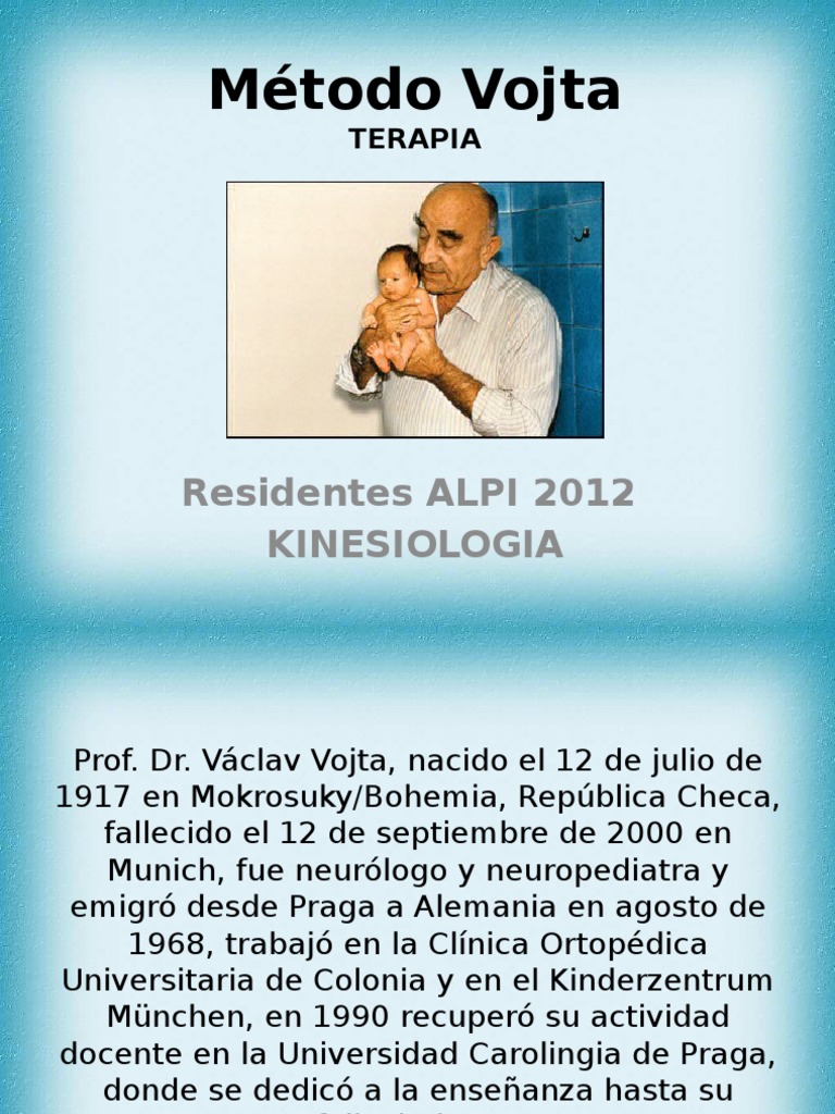 Terapia Vojta: Método de Rehabilitación Infantil | PDF | Hombro ...