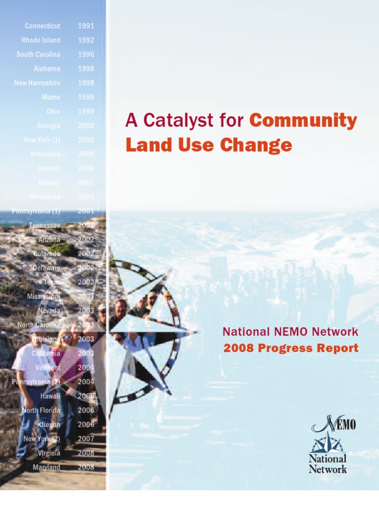 2008 National NEMO Network Progress ReportReport | PDF | Stormwater | Water And Politics