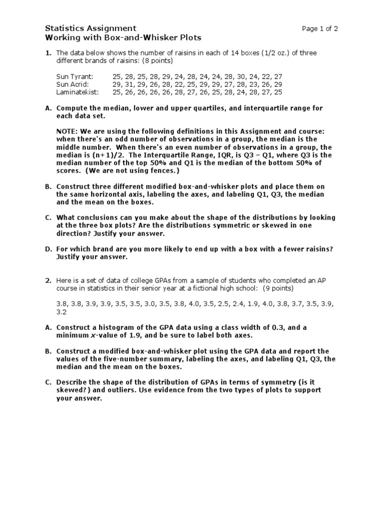 AP Statistics Problems #12 | Download Free PDF | Descriptive Statistics ...