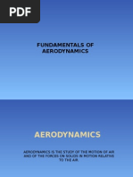 Aerodynamics Formulas and Concepts | PDF | Fluid Dynamics | Aerodynamics