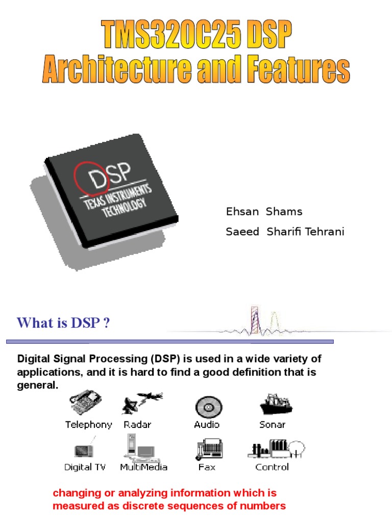 Ehsan Shams Saeed Sharifi Tehrani | PDF | Digital Signal Processor ...