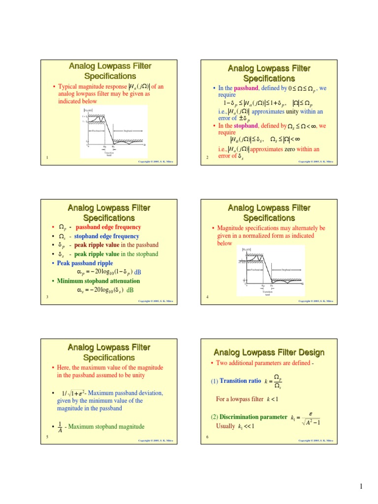 IIR Filters | PDF | Low Pass Filter | Digital Signal Processing