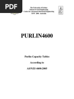 DHS Purlin System Design Guidelines | PDF | Bending | Buckling