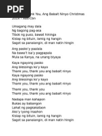 10, 000 Reasons Tagalog Version | PDF