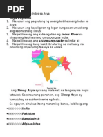 Ambag NG Kabihasnang Mesopotamia, Indus at Tsino | PDF