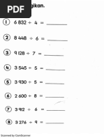 Worksheet Math Tahun 6 (Nombor Dan Operasi) | PDF