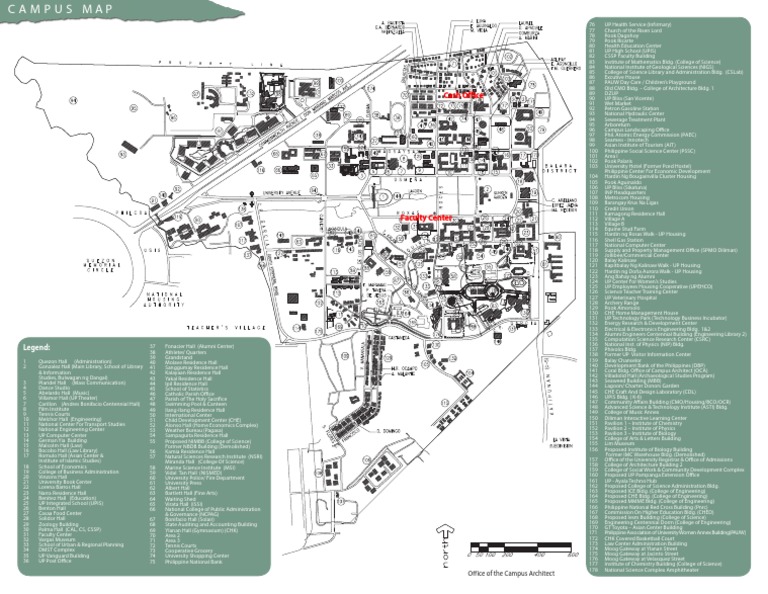 UP Campus Map | PDF | Science And Technology | Science