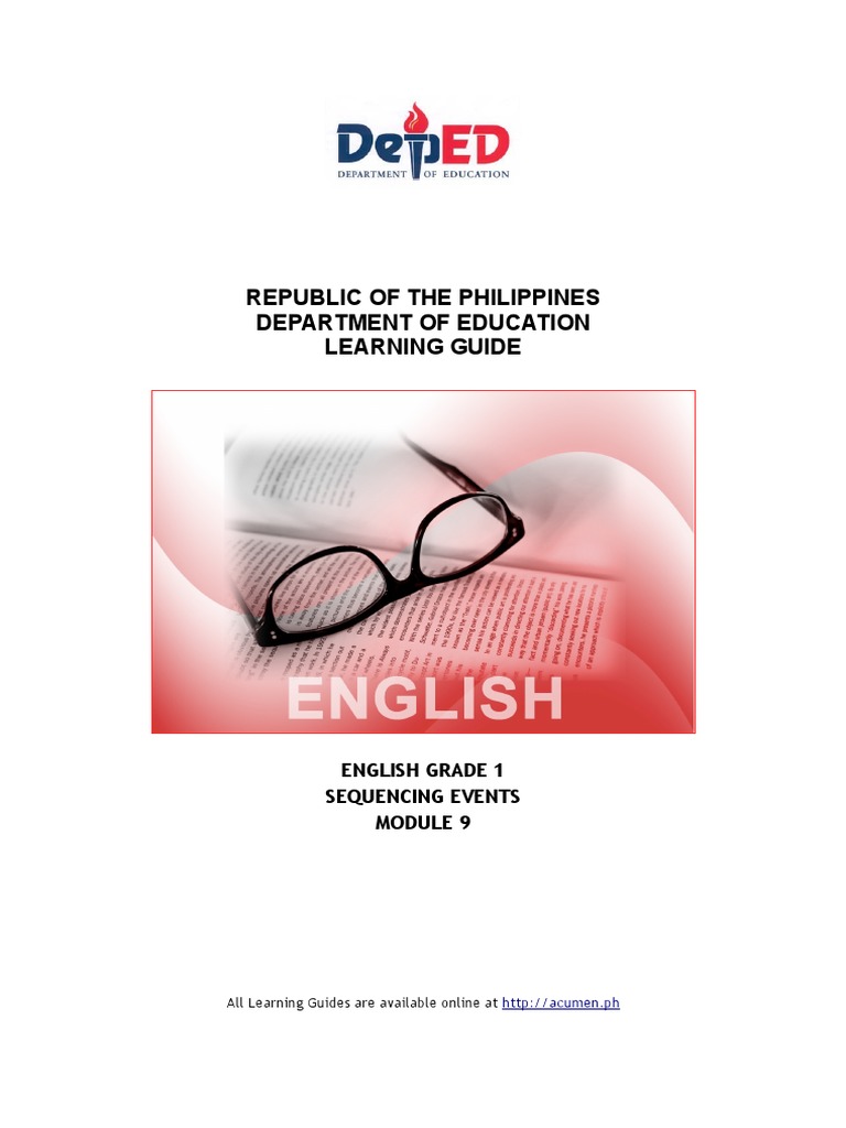 Sequencing Events-Grade 1 | PDF | Educational Assessment | Reading ...