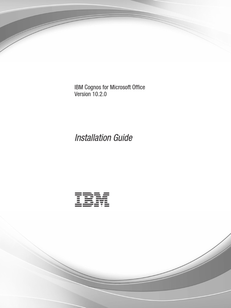 IBM Cognos For Microsoft Office Installation Guide - Ig - CXC | PDF | 64 Bit Computing ...