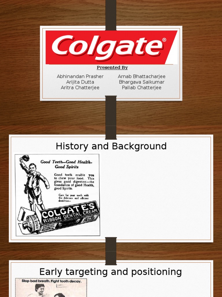 Colgate Product Portfolio Overview | PDF | Business | Cooking, Food & Wine