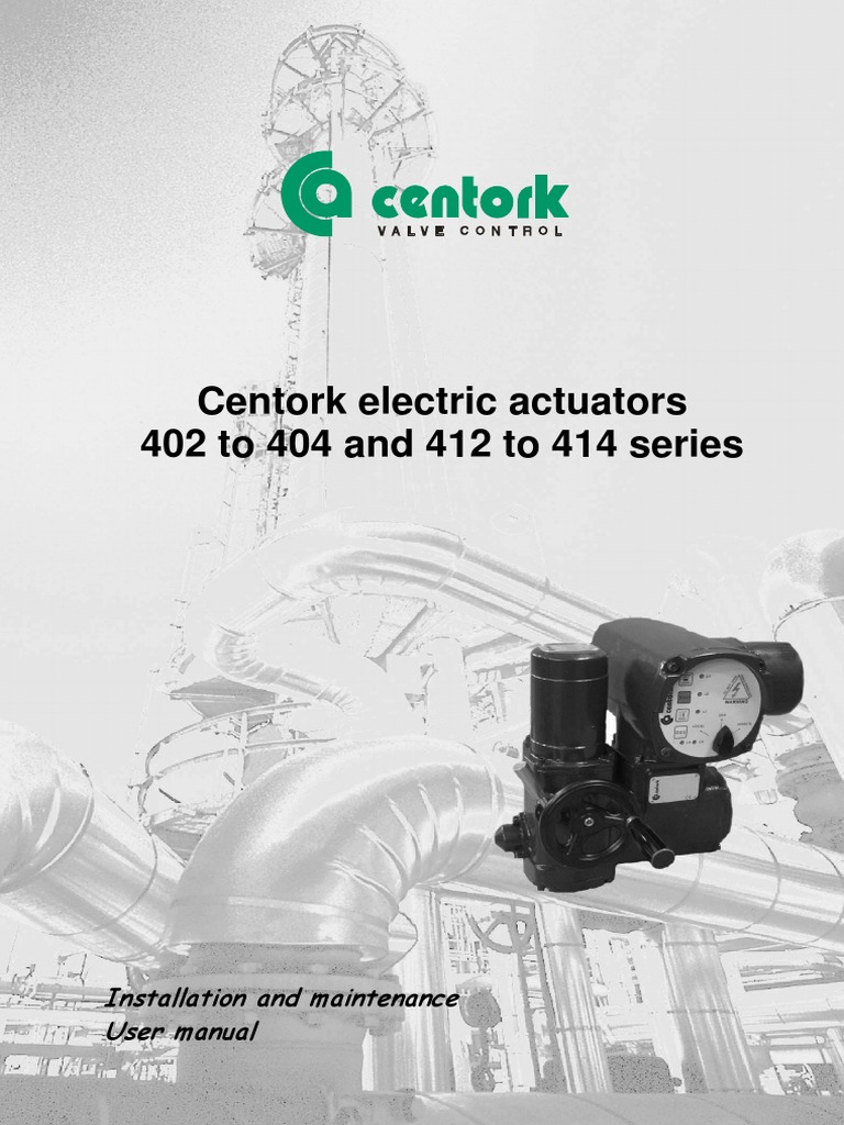 402 Centork Centronik Manual-Instruction Manuals-English | PDF | Power ...