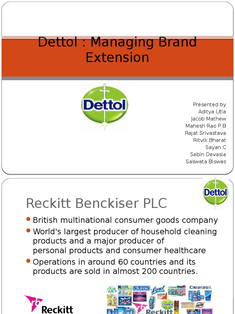 Dettol Final | PDF | Brand | Business