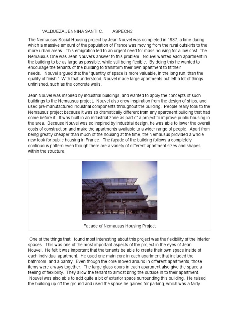 ASSIGNMENT | PDF | Apartment | Public Housing