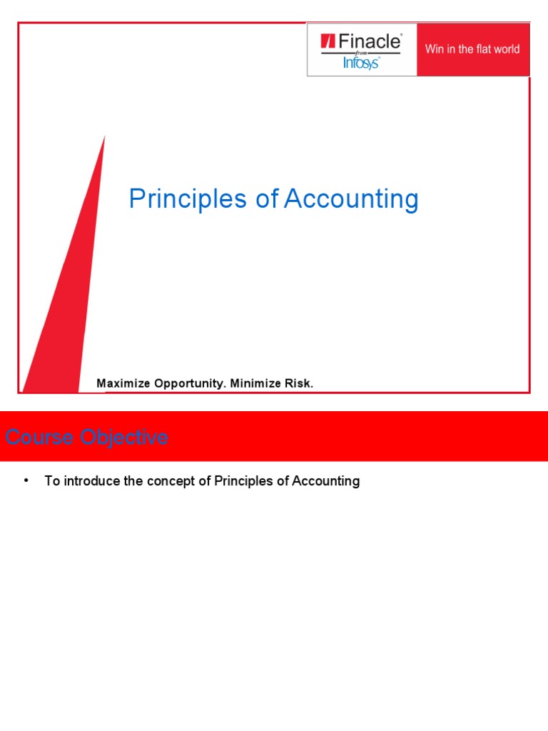 Principles of Accounting Guide | PDF | Debits And Credits | Deposit Account